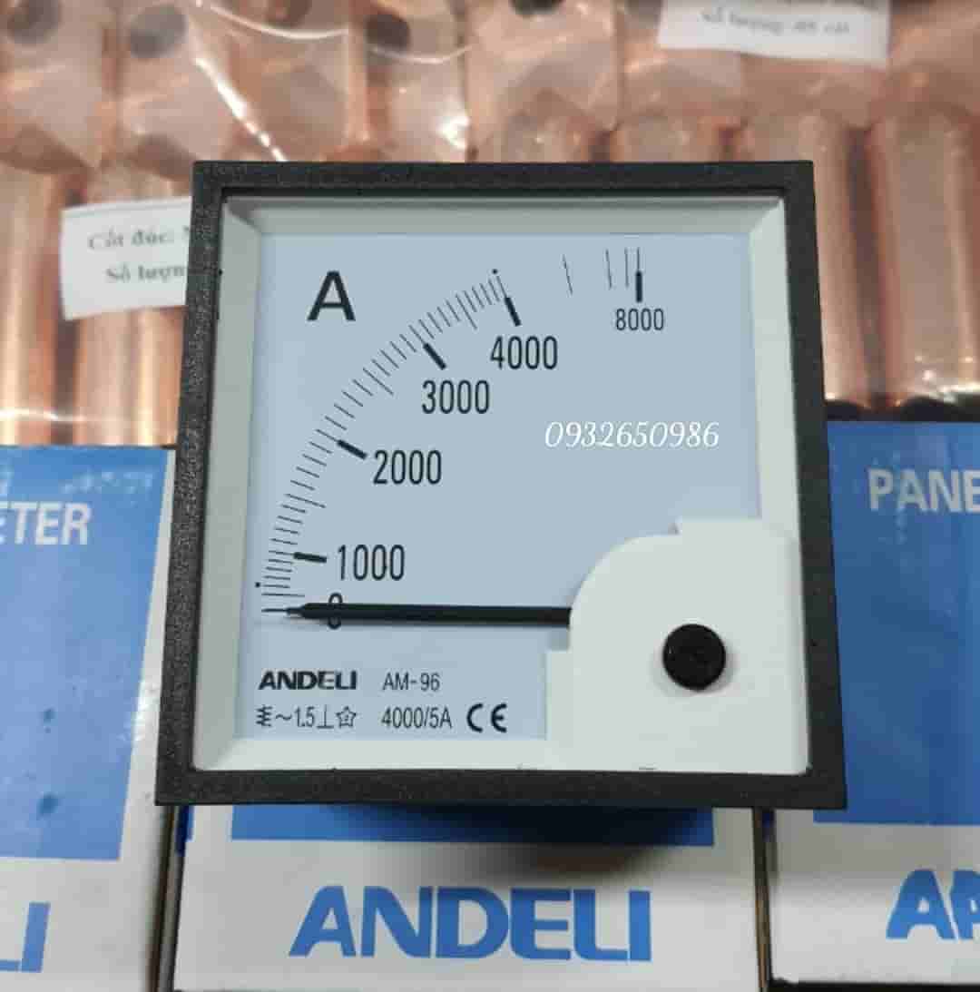 Đồng hồ Ampe 1200/5A ANDELI
