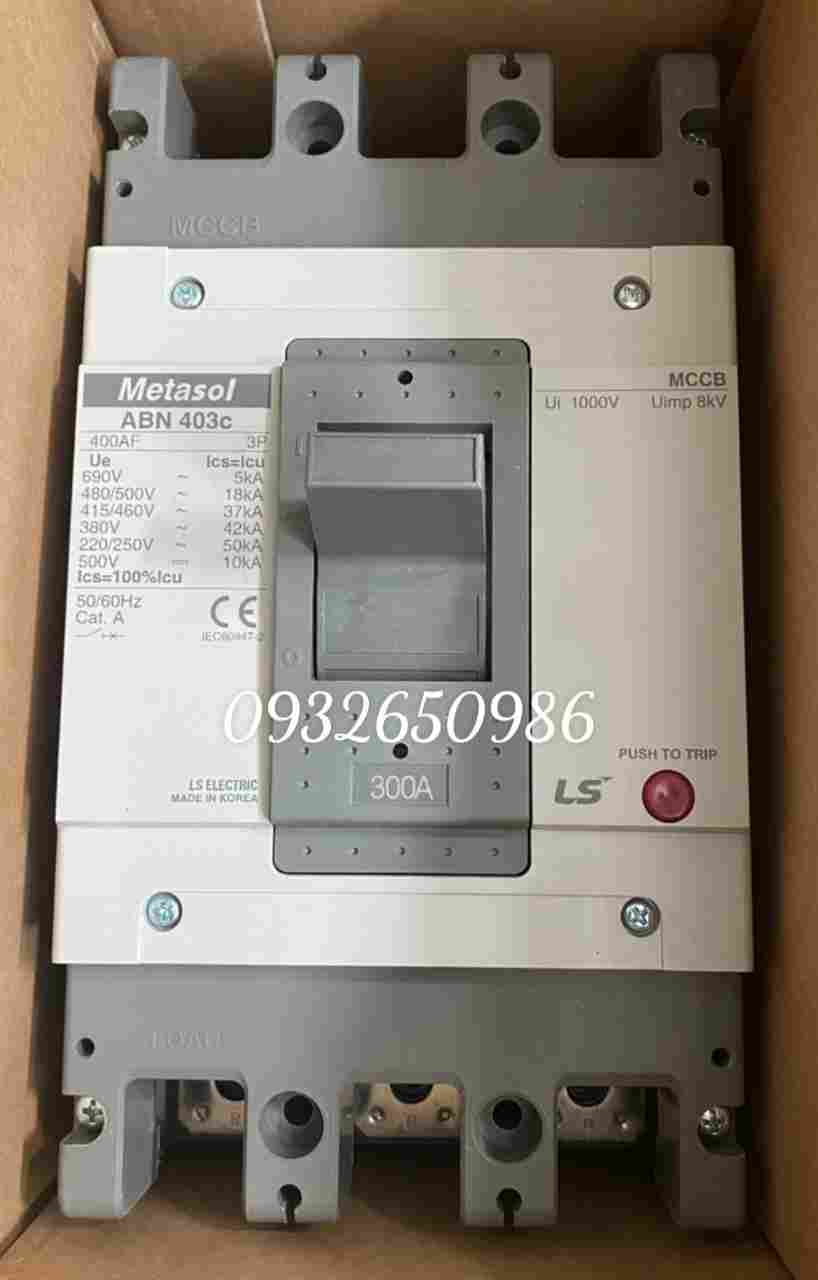 Aptomat MCCB LS 3P 350A 42kA ABN403c 350A