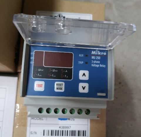 Rơ le bảo vệ điện áp MU 250 VOLTAGE RELAY